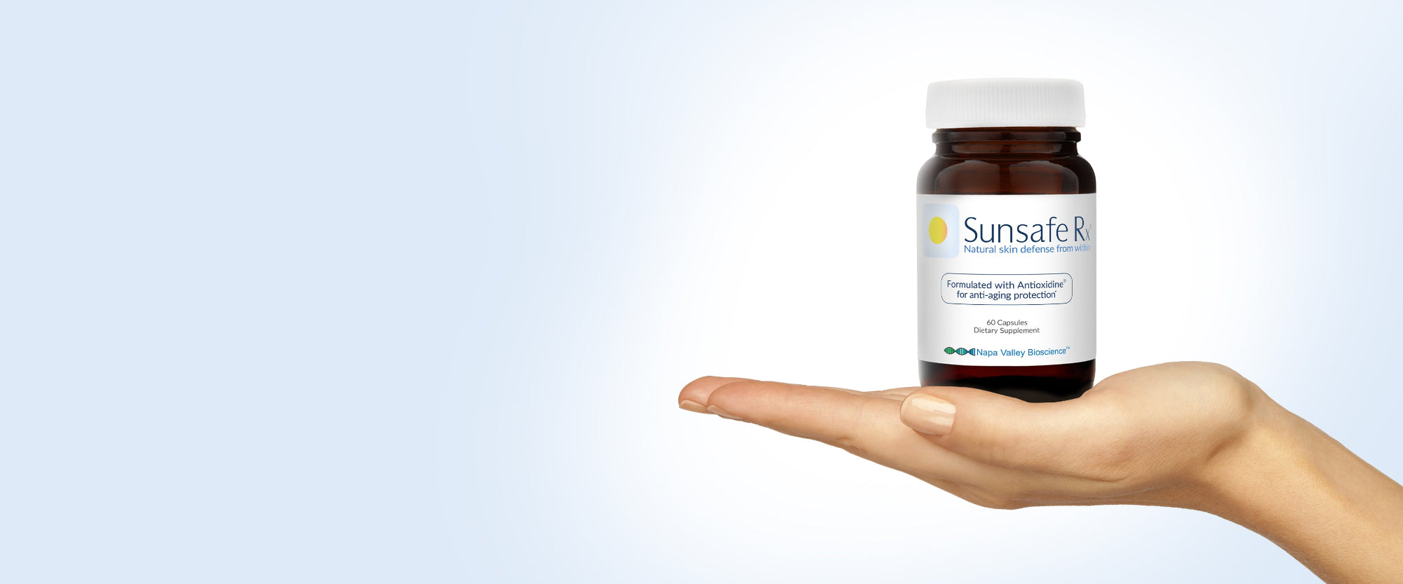 Sunsafe Rx: Natural Anti-Aging Skincare Supplement for Sun Protection